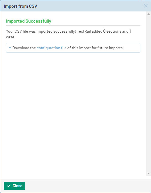 Import Test Case(s) into TestRail using CVS template and cfg file – IMITS