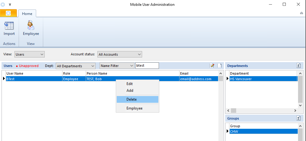 Steps to Re-create a Procura Mobile Account – IMITS